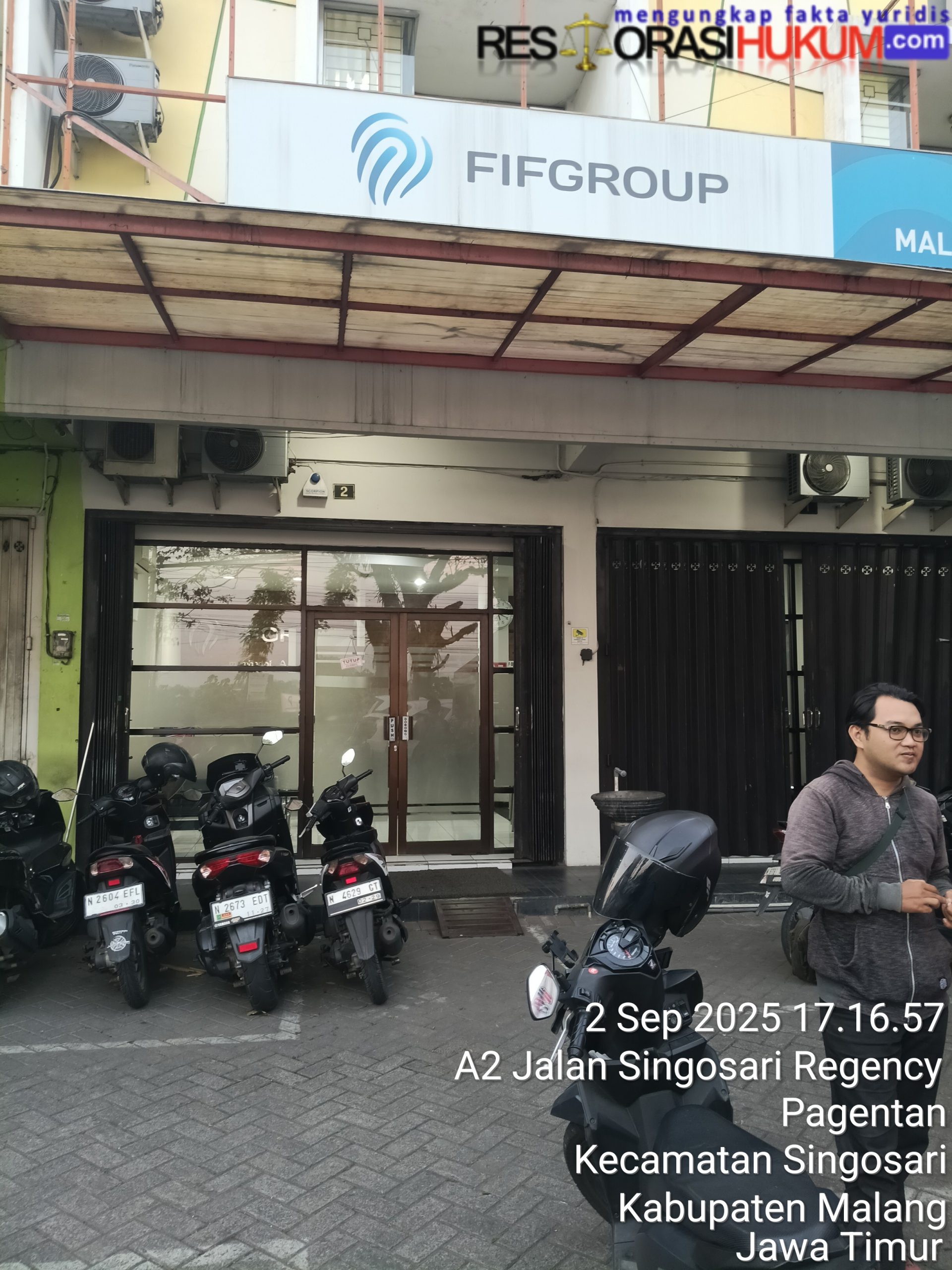 Viral… FIF Malang 2 Dilaporkan Ke Polisi, Ini Alasannya | Restorasi Hukum