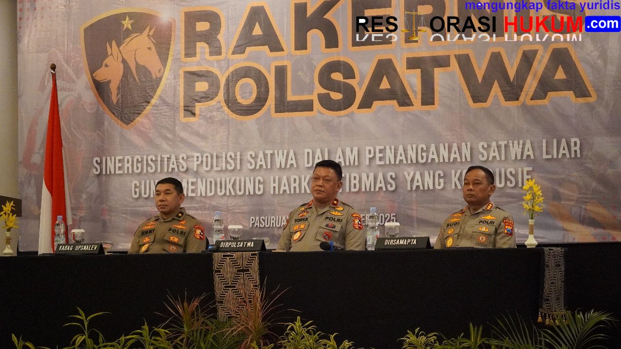 Rakernis Ditpolsatwa 2025: Sinergi Polisi Satwa untuk Operasi dan ...