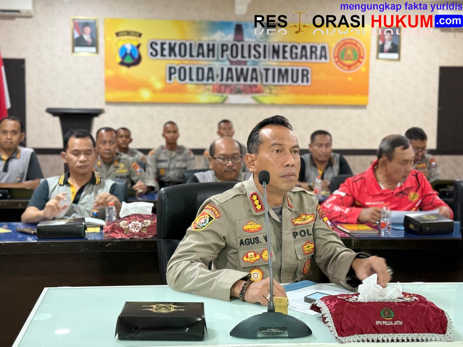 SPN Polda Jatim Gelar Lomba Presentasi Live In, Uji Kepemimpinan Calon ...